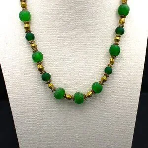 Stephen J. Sotnick Designs | Jewelry | Emeraldgreen Brass Bicone With ...
